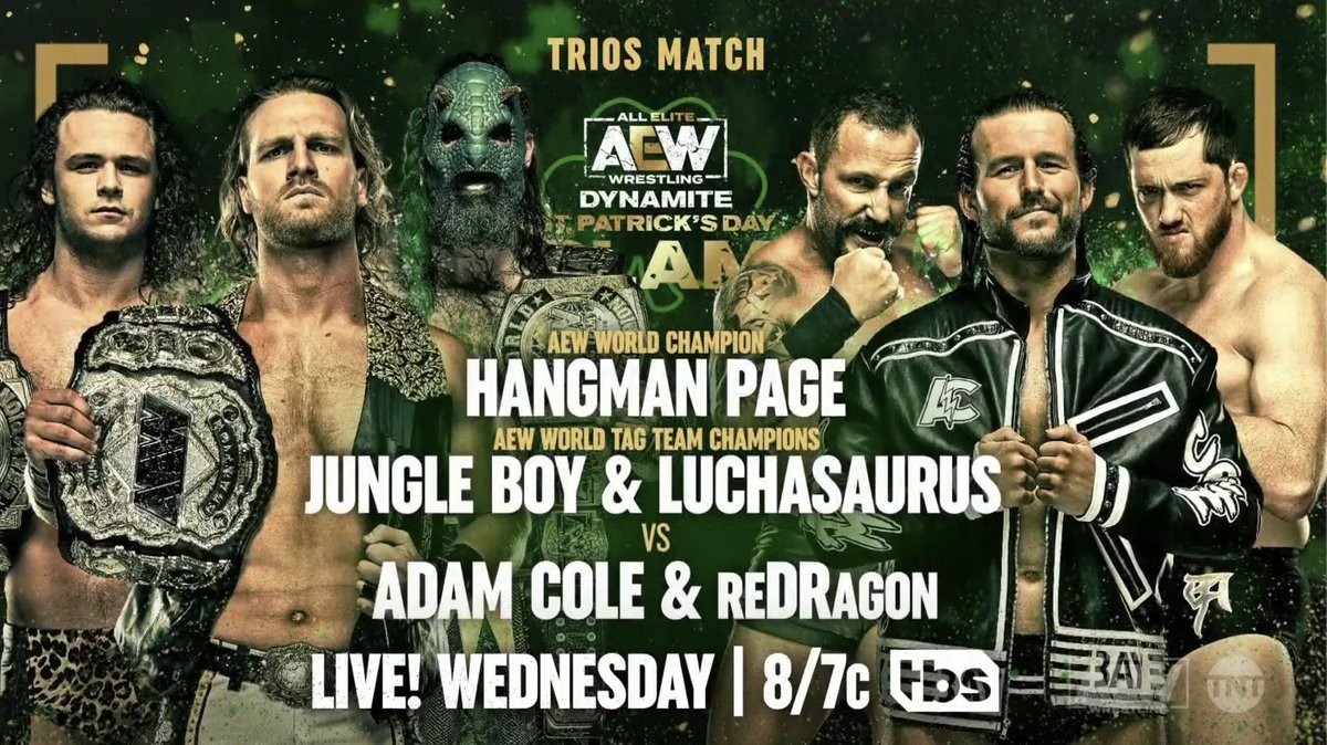 Aew Anuncia La Cartelera De St Patrick´s Day Slam 2022
