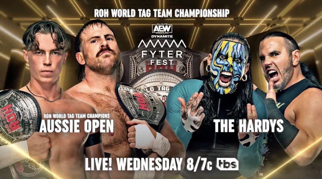All Elite Wrestling anuncia la cartelera de AEW Dynamite: Fyter Fest 2023