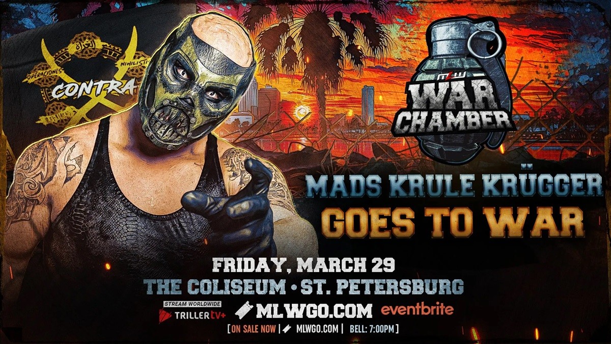 Mads Krule Krügger y CONTRA Unit estarán presentes en MLW War Chamber 2024
