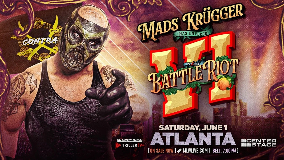 Mads Krule Krügger entrará al MLW Battle Riot VI