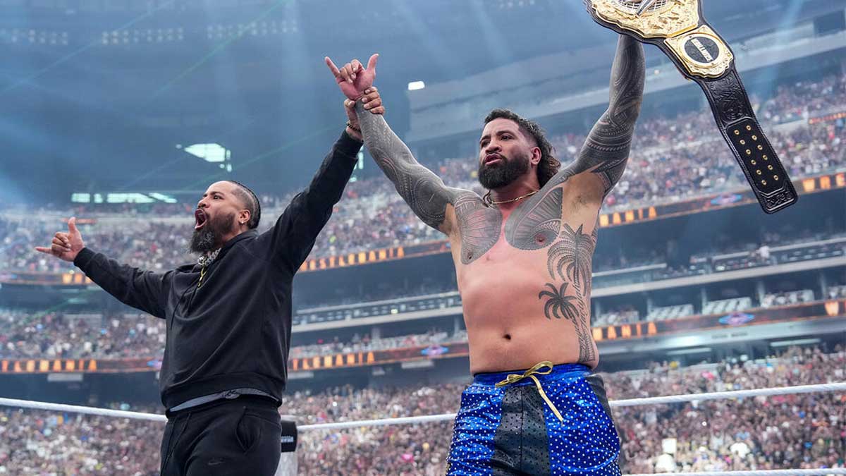 Jey Uso gana el Campeonato Mundial Pesado de WWE en WrestleMania 41 Jey Uso gana el Campeonato Mundial Pesado de WWE en WrestleMania 41